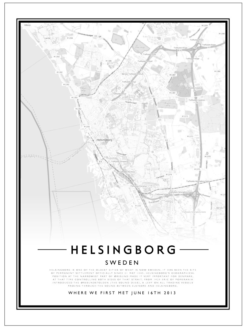 CITY MAP - HELSINGBORG